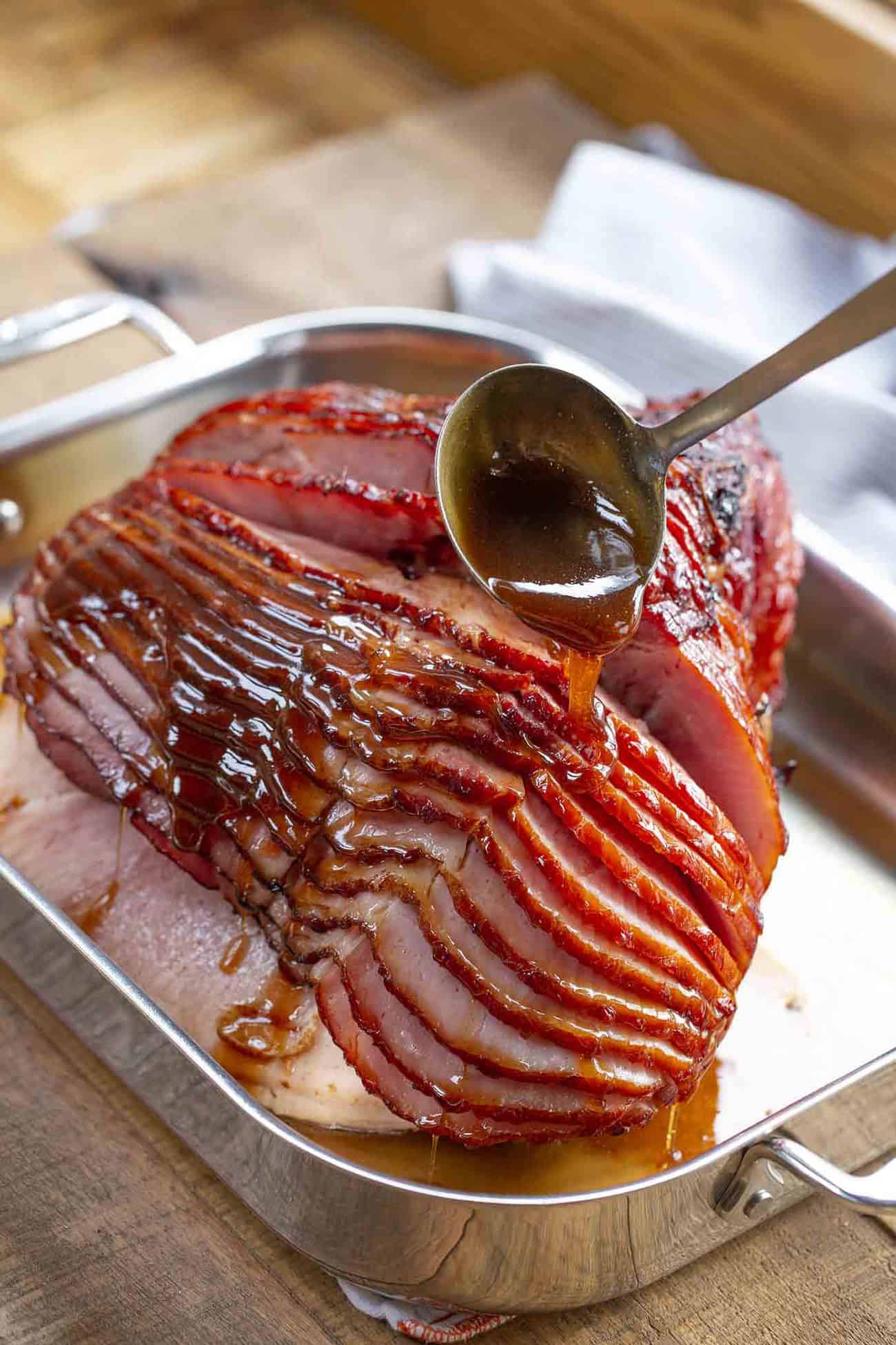 Make a perfect sweet and savory glazed ham with a few simple ingredients