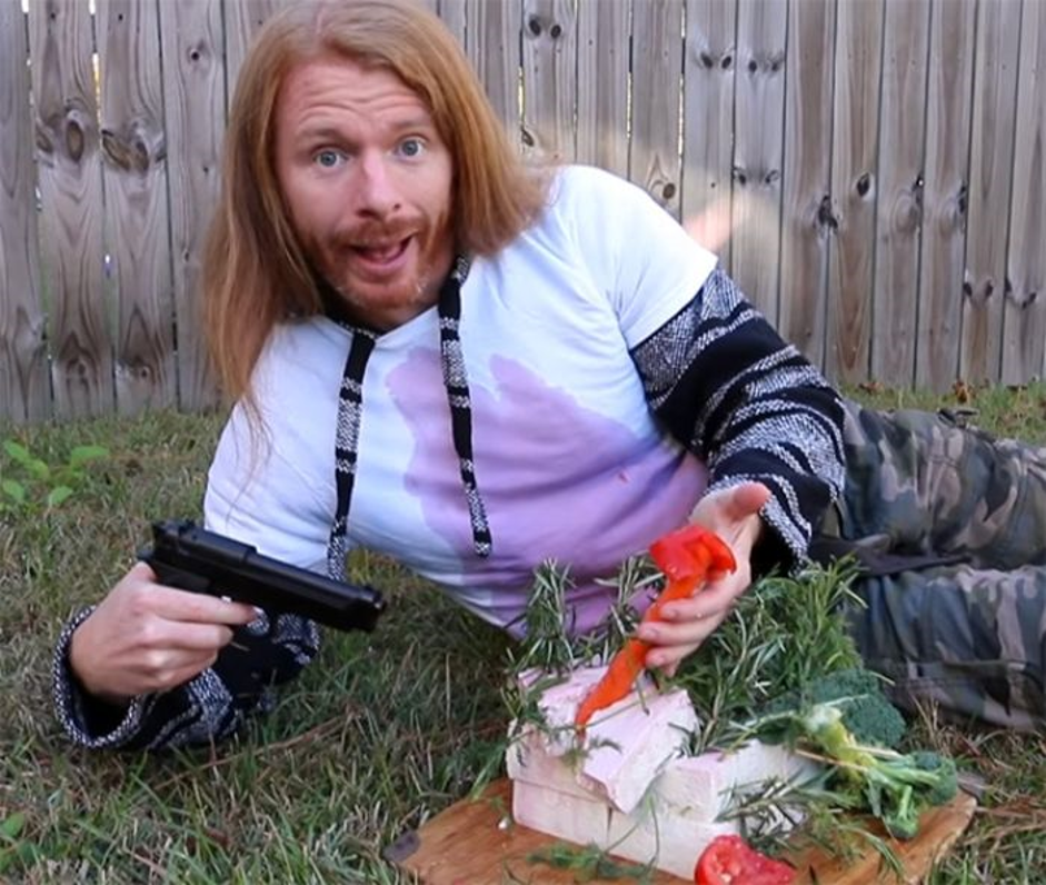 30 hilarious photos of vegan hunters with their 'prey'