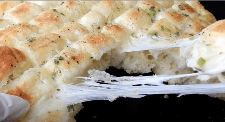 This cheesy garlic mozzarella bread takes bread to a whole new level