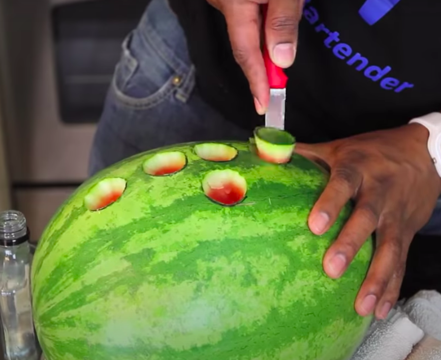Man Gives Tutorial On Spiked Watermelon Recipe