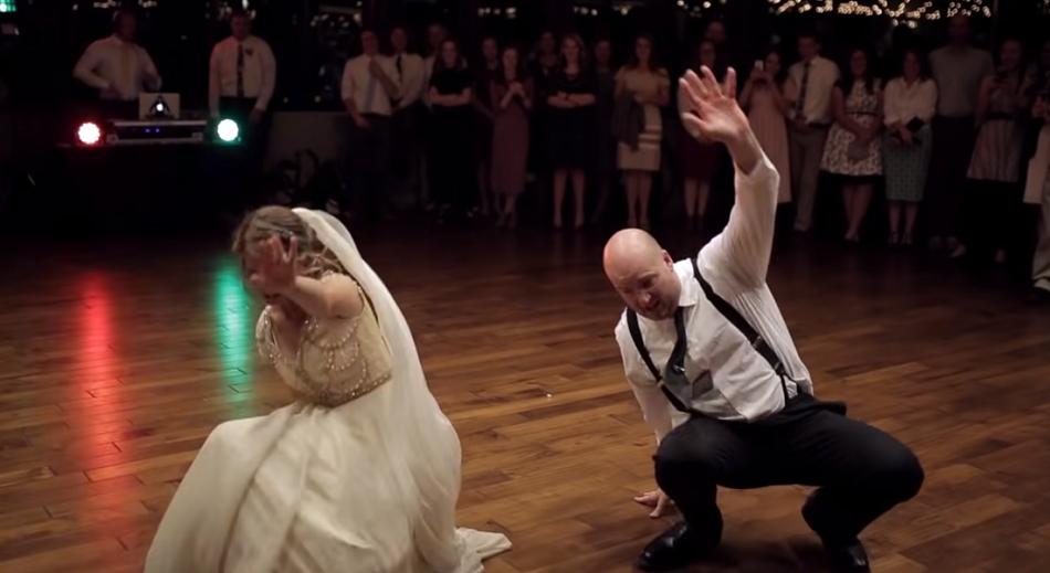 Dad and bride shock wedding guests with best father-daughter dance ...