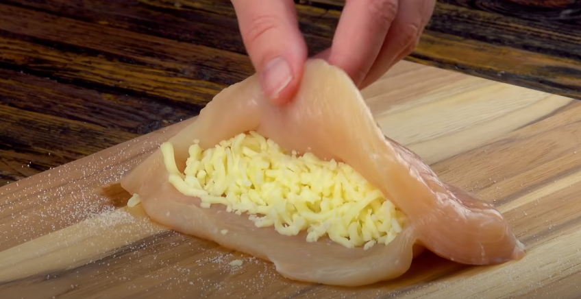 Just stuff chicken with cheese and fold it over for this classic ...