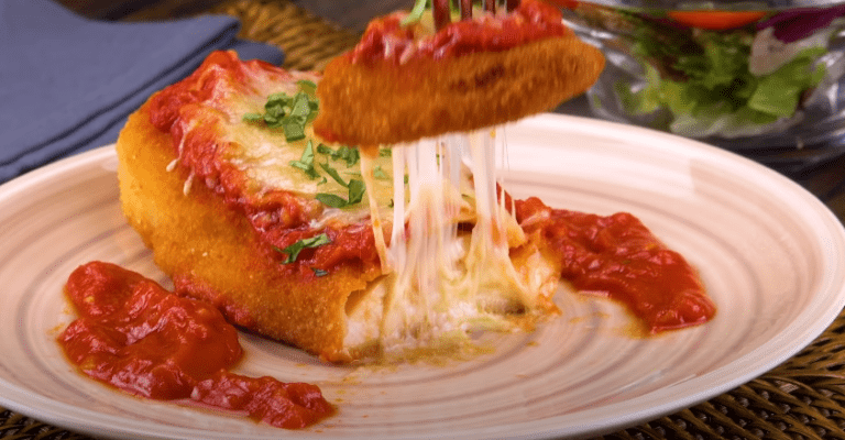 Just stuff chicken with cheese and fold it over for this classic ...