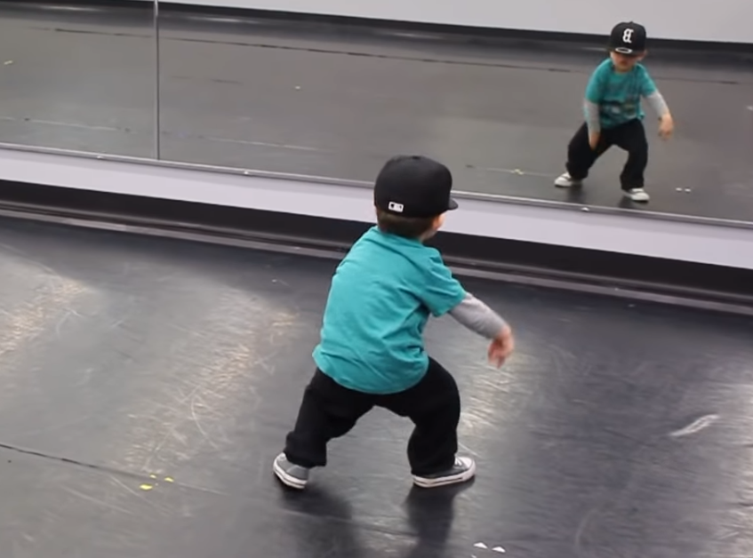 2-year-old steals hearts with his take on hip-hop