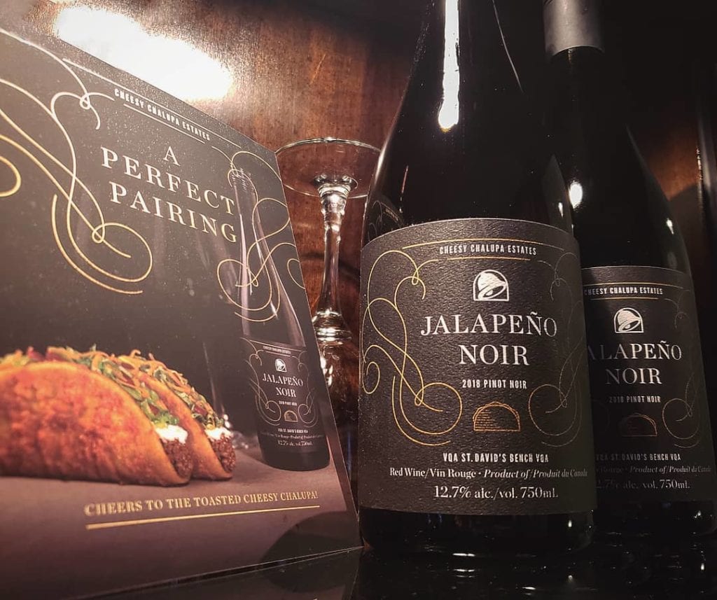 Taco Bell just released their own wine to pair with chalupas and it’s a ...