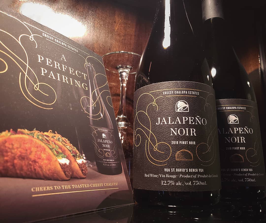 Taco Bell just released their own wine to pair with chalupas and it’s a ...