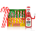Ketchup-flavored candy canes – a bizarre treat coming this holiday season