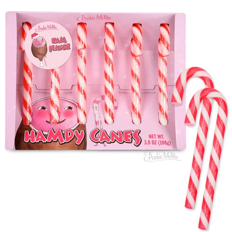 Ketchup-flavored candy canes – a bizarre treat coming this holiday season