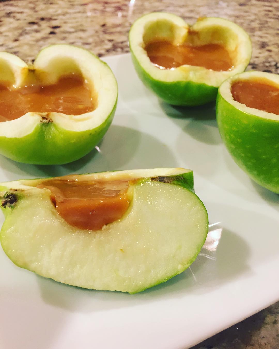 Here’s how to make tasty caramel-stuffed apples this Fall