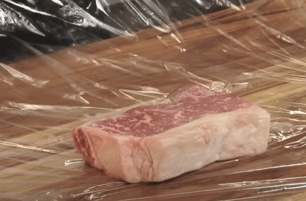 Professional Chef Demonstrates Cooking Frozen Steaks