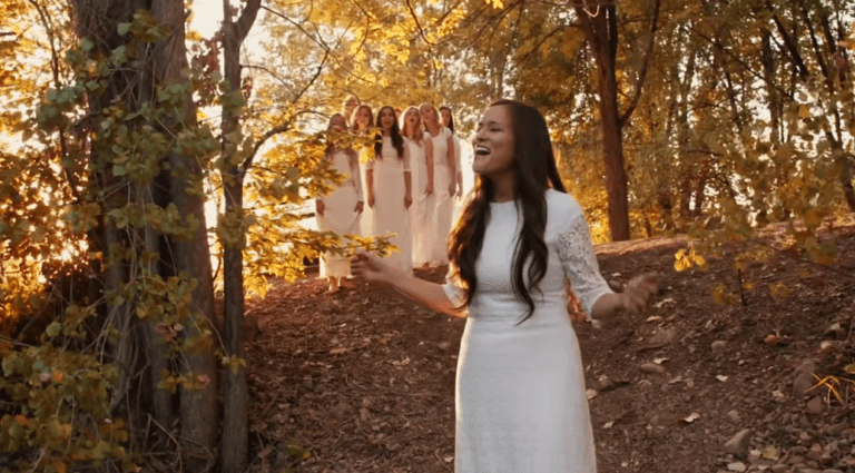 9 Women gather. Lift voices to sing ‘Amazing Grace’ viewed by 58 million