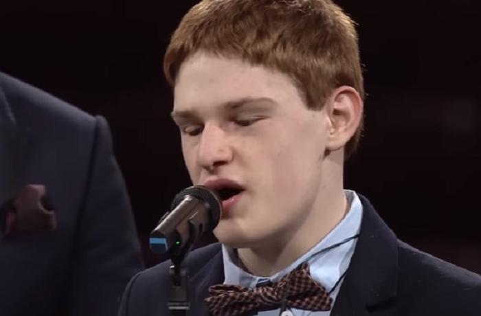 Blind boy with autism changing life by singing with The Tenors