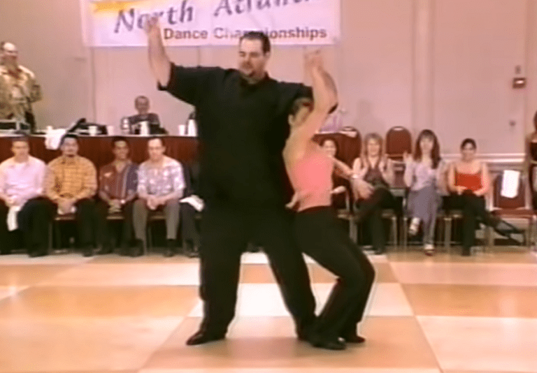 People laughed when big guy said he could swing dance – then the music ...