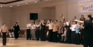 People laughed when big guy said he could swing dance – then the music ...