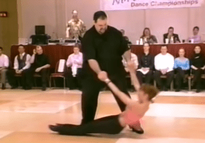 People laughed when big guy said he could swing dance – then the music ...