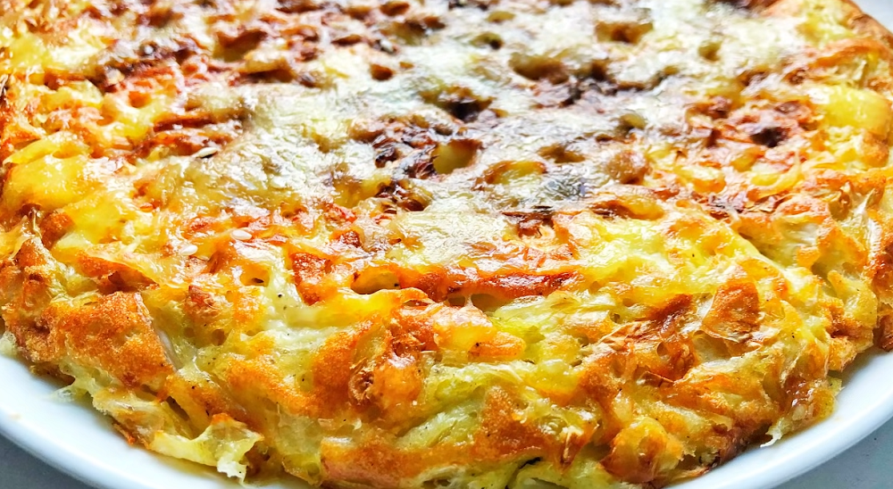 Grab a cabbage and some eggs for this delectable cabbage pie