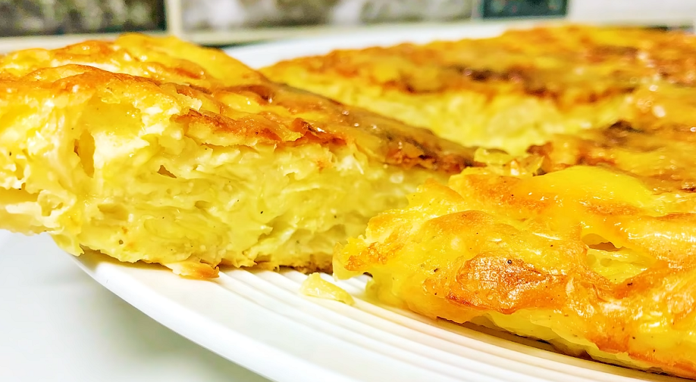 Grab a cabbage and some eggs for this delectable cabbage pie