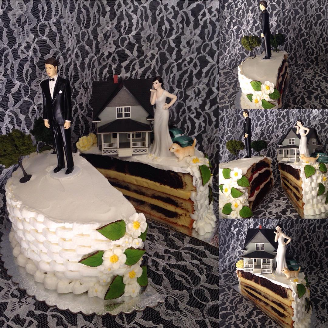 12 Divorce cakes that left people with plenty to talk about