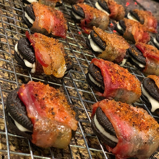 Bacon-wrapped Oreos are exactly what your taste buds need