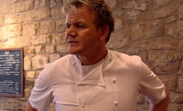 Gordon Ramsey shares how to chop an onion without crying