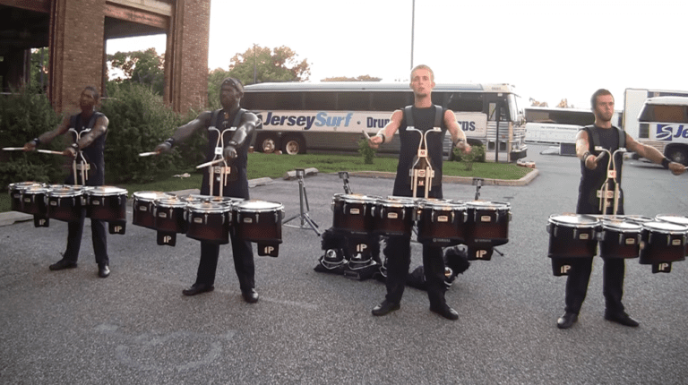 Awesome drumline rehearsal get viral