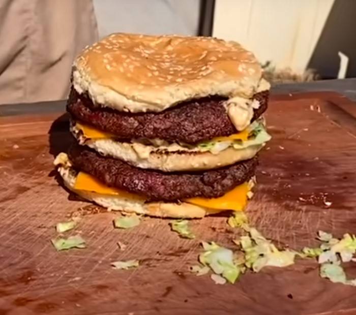 The Big Mac Gets Country Makeover by Master Cowboy Chef