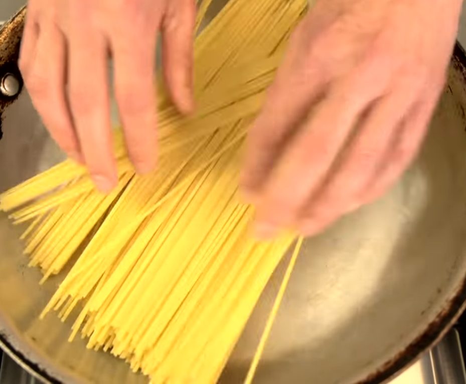 You're wasting water and time by cooking pasta in a pot when there's a ...