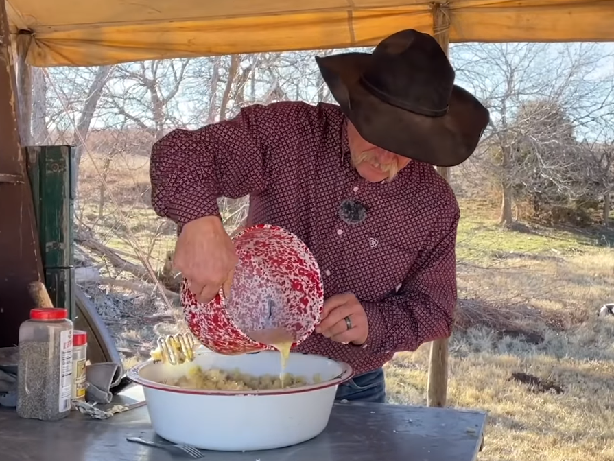 Cowboy cook shares his country mashed taters recipe