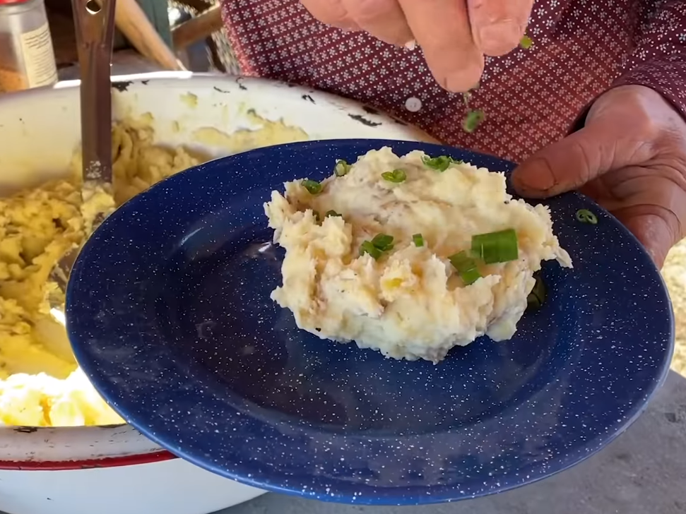 Cowboy cook shares his country mashed taters recipe