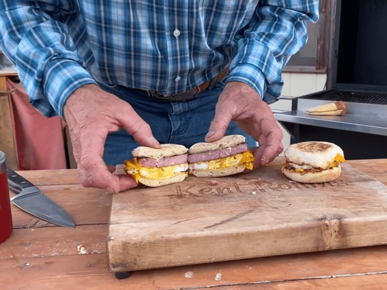 Cowboy cook upgrades the McMuffin in true country style