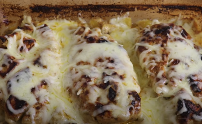 Cut diamond shapes into chicken breast for a quick and tasty recipe ...