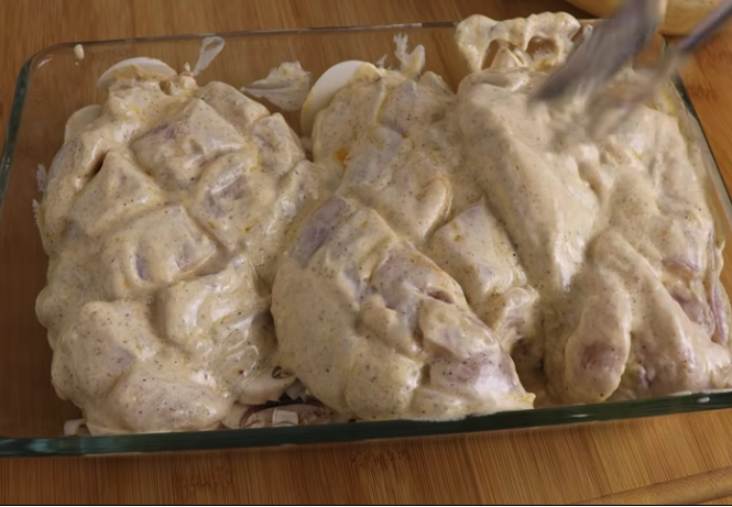 Cut diamond shapes into chicken breast for a quick and tasty recipe ...