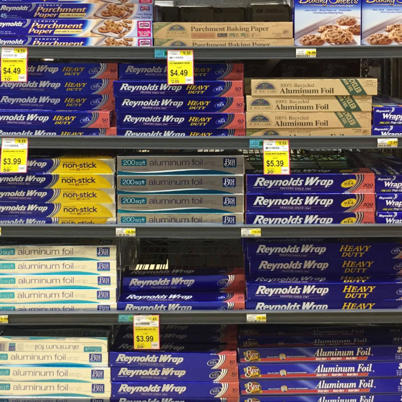 Here’s why tinfoil is shiny on only one side and how to use it