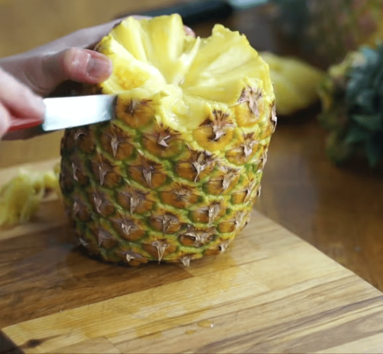 This pineapple pull-apart technique makes eating this fruit so much easier
