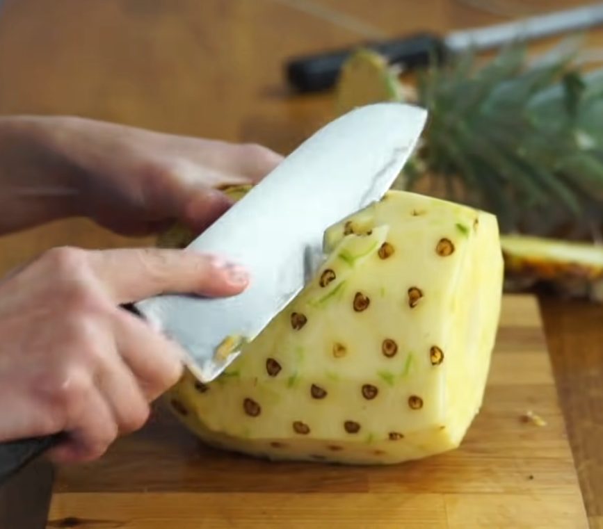 This pineapple pull-apart technique makes eating this fruit so much easier