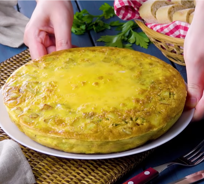 Fully loaded breakfast recipe calls for entire block of brie