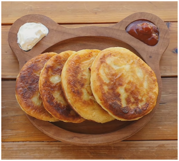 How to make beef-stuffed potato pancakes
