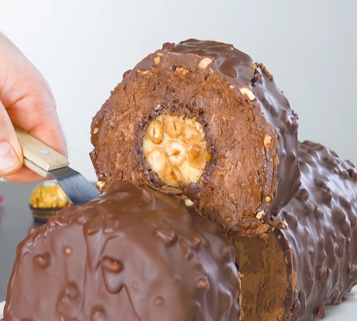 Pour this sweet, nutty mixture into a paper towel roll for a yummy take ...