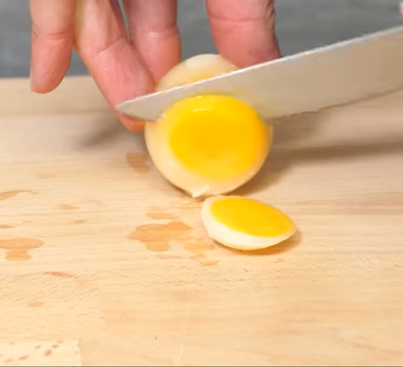 Place an egg carton in the freezer to make the cutest, tiniest fried eggs