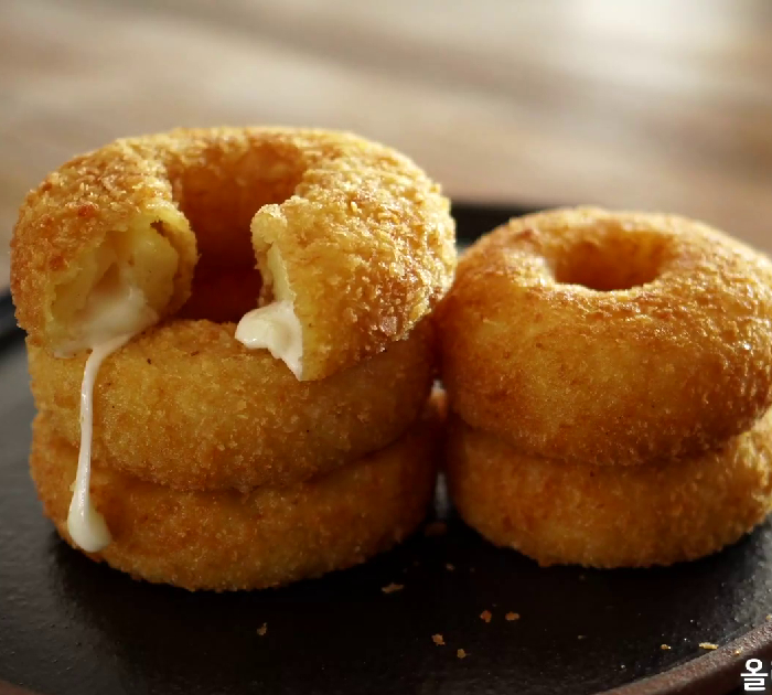 Potato Cheese Donuts are the savory take on donuts we needed in our lives