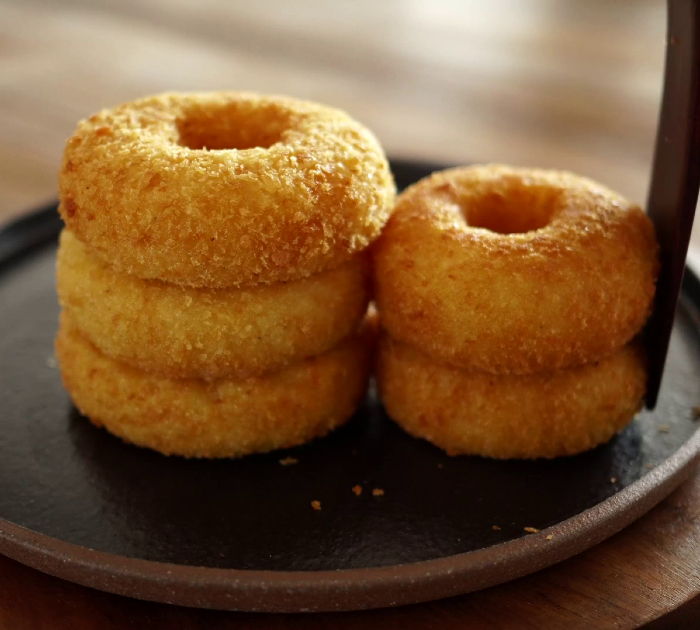 Potato Cheese Donuts are the savory take on donuts we needed in our lives