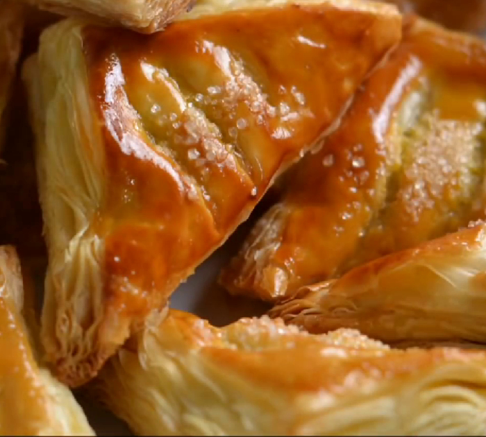 Cook shares technique for making quick puff pastry without a fridge