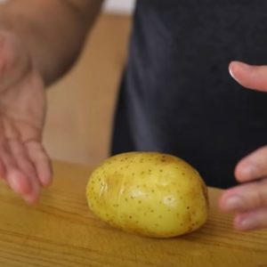 Video of brilliant potato-peeling hack goes viral