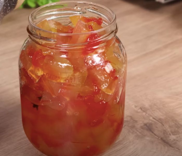 Deliciously simple candied watermelon rind recipe