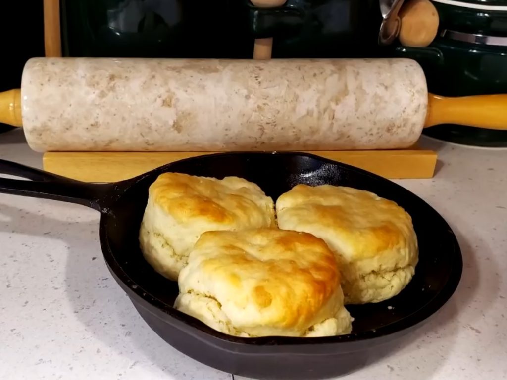 Old fashioned recipe for soft and fluffy biscuits uses two simple ...