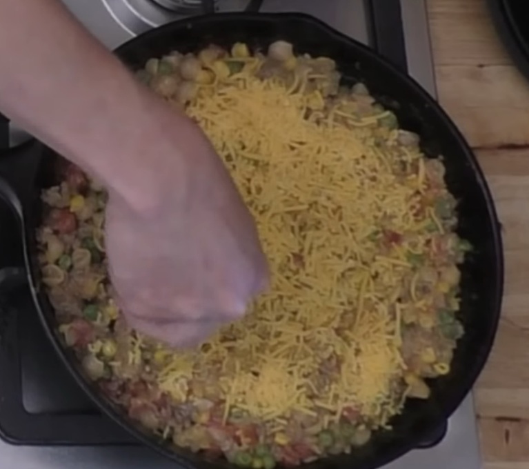 Homesteader’s recipe for “Shipwreck” skillet casserole