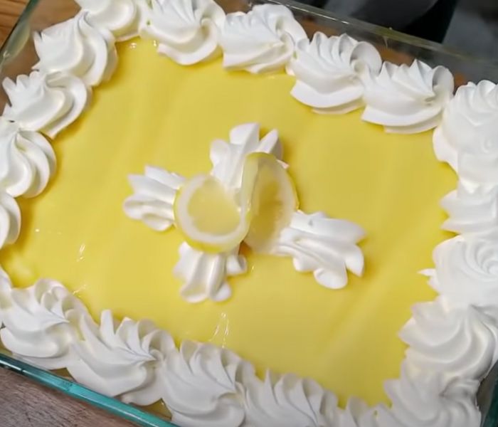 Keep summer vibes alive with layered “Lemon Lush” cake recipe