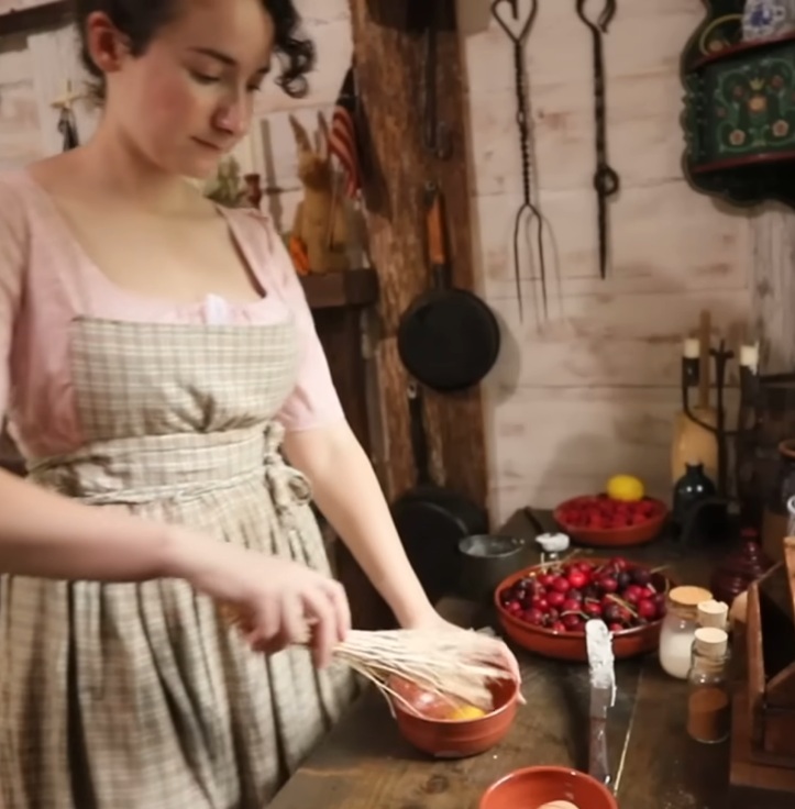 Woman recreates day in the life of an 1808 baker with old recipe for ...