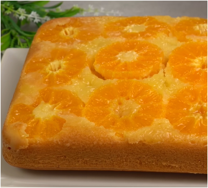 Simple tangerine cake recipe is the perfect blend of indulgent and healthy