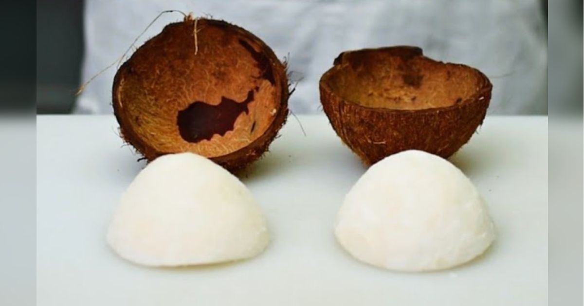 Chef shows simple way he opens coconuts without using a hammer or ...